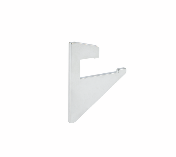 Set of end caps for glass shelf support profile | Stainless steel ...